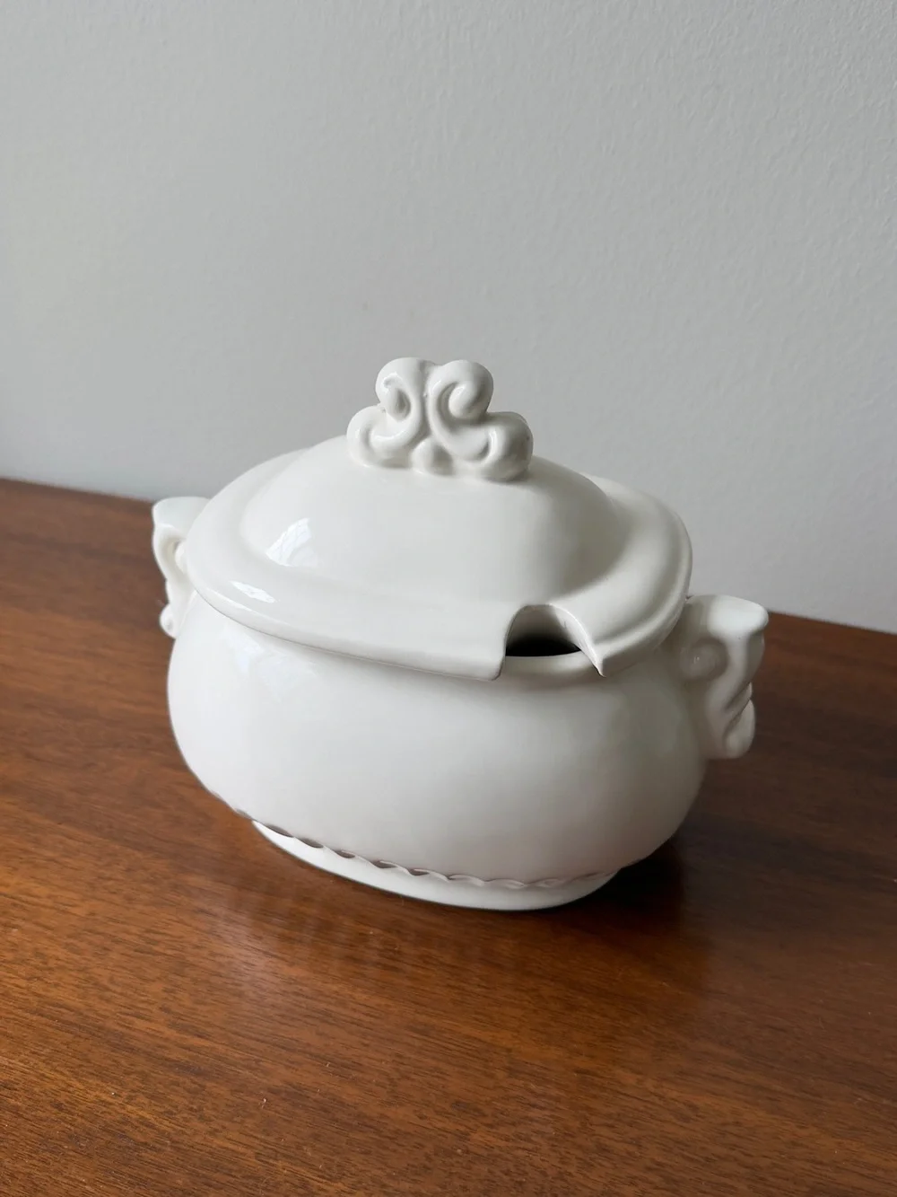 Dining | Vintage White Ceramic Soup Tureen | Poshmark
